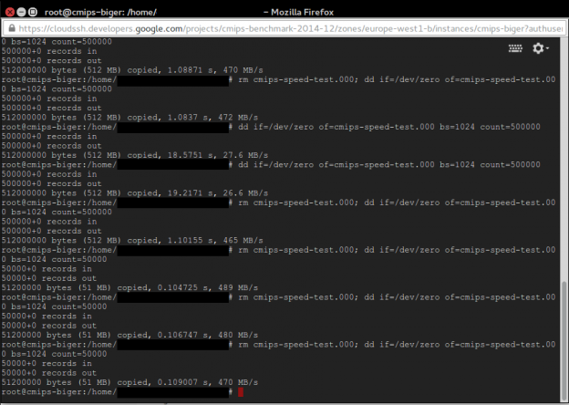Benchmarking Google Cloud Compute Engine | CMIPS