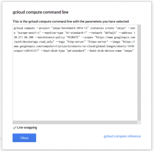 Benchmarking Google Cloud Compute Engine | CMIPS