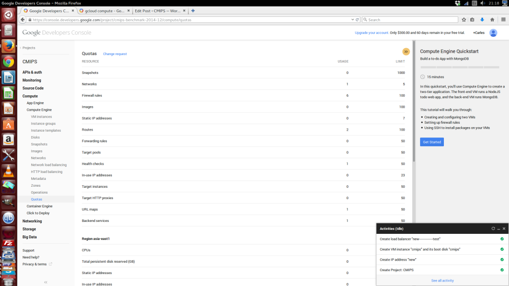 Benchmarking Google Cloud Compute Engine | CMIPS